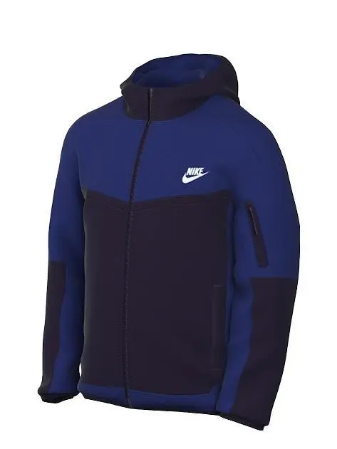 Nike Sportswear Tech Fleece Sweatshirt - Old Royal/charcoal Grey