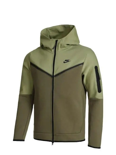 Nike Sportswear Tech Fleece Hoodie - Alligator/medium Olive/black