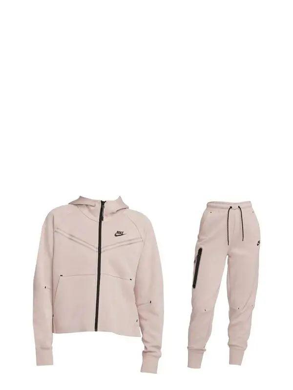 Nike Sportswear Tech Fleece Hoodie & Joggers Set - Diffused Taupe/black
