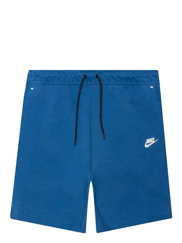 Nike Sportswear Tech Fleece Shorts - Marina Blue/light Bone/black
