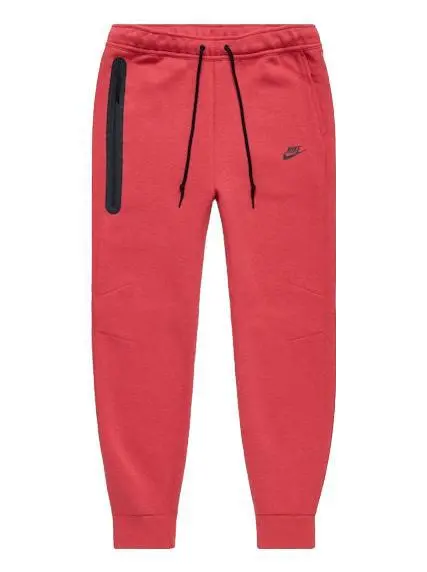 Nike Sportswear Tech Fleece Joggers - Light University Red Heather/black