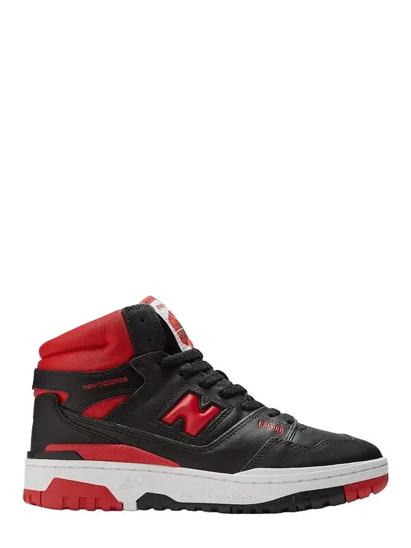 NEW BALANCE 650r High-top Sneakers - Black/red/white