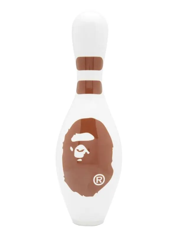 A BATHING APE X End. Bowling Pin - White