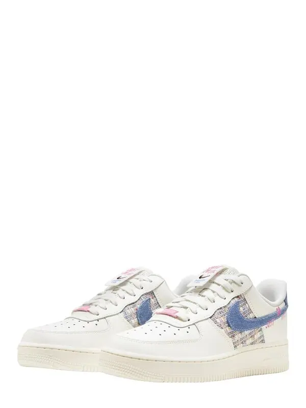 Nike Air Force 1 '07 Lx Denim Sneakers - Sail/blue Whisper/pale Ivory