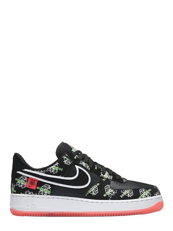 Nike Force 1 Low '07 Lv8 Worldwide Pack Katakana - Black/green Strike