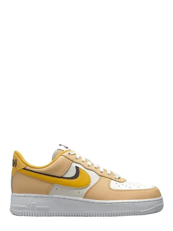 Nike Air Force 1 '07 Lx '82 Double Swoosh Sneakers - Sail/yellow Ochre