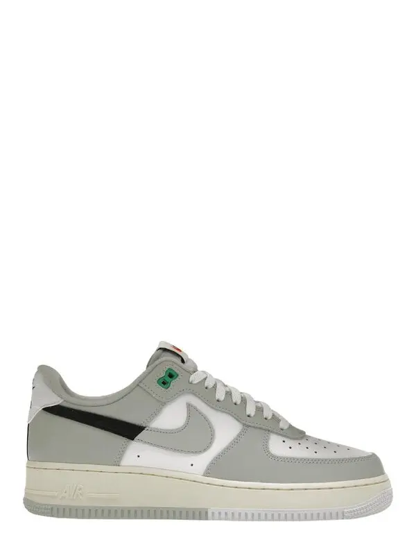 Nike Air Force 1 Low '07 Lv8 Split Sneakers - Light Silver/black