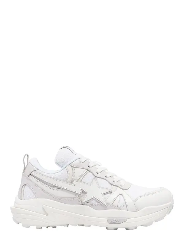 BAPE A Bathing Ape Trail Sta Sneakers - White