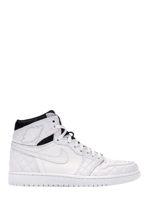 JORDAN 1 Retro High Sneakers - White/black