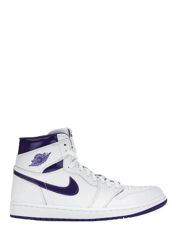 JORDAN 1 Retro High - White/court Purple