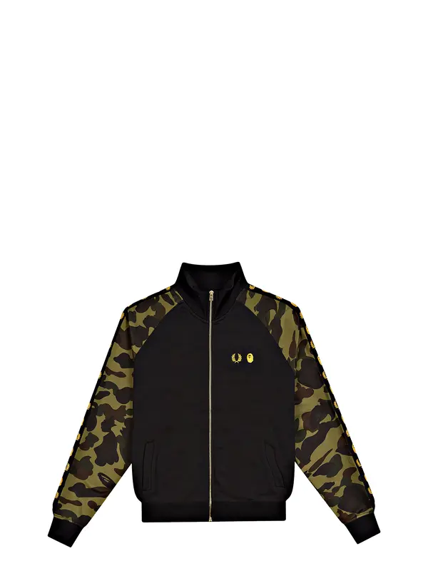 BAPE X Fred Perry Track Jacket - Green