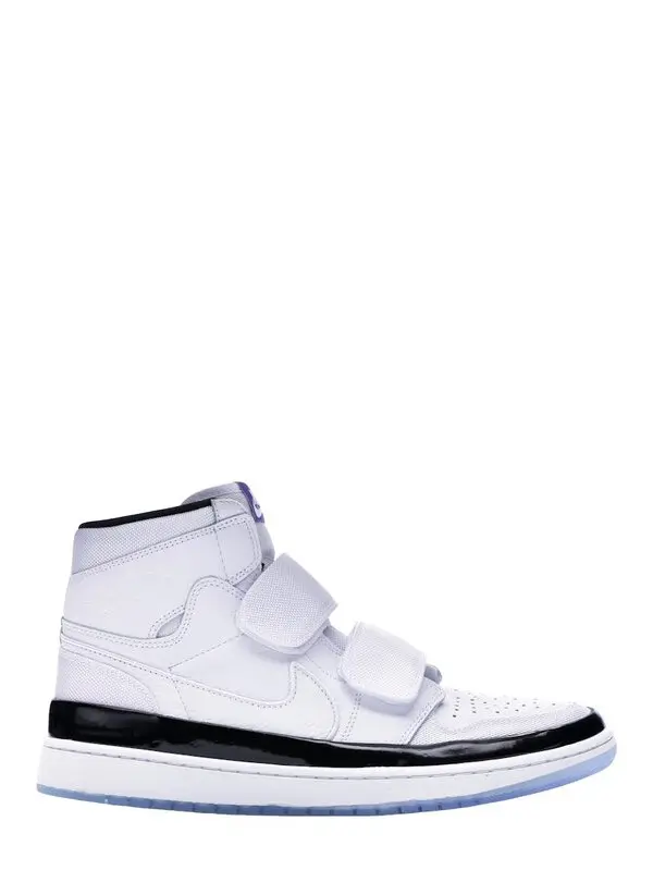 JORDAN 1 Retro High Double Strap Sneakers - White/black/dark Concord