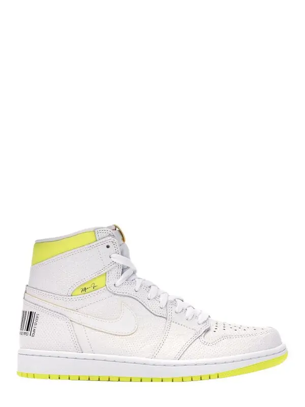 JORDAN 1 Retro High First Class Flight - White/dynamic Yellow/black