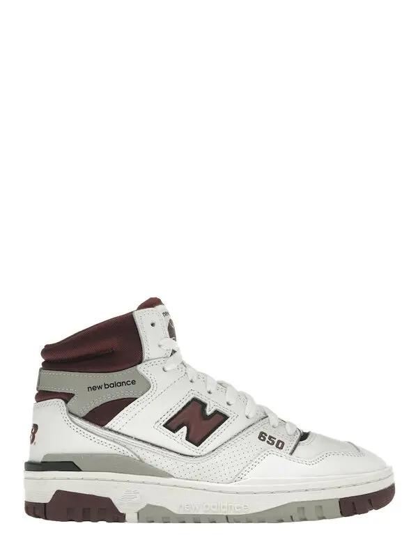 NEW BALANCE 650 Sneakers - White/burgundy/raincloud