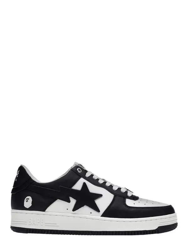 BAPE A Bathing Ape Sta Sneakers - White/black