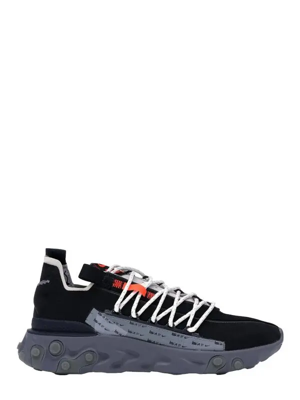 Nike Ispa React Low Sneakers - Black/gunsmoke/metallic Silver
