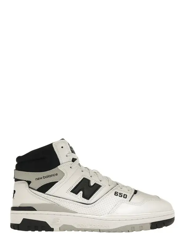 NEW BALANCE 650r High-top Sneakers - White/black/grey