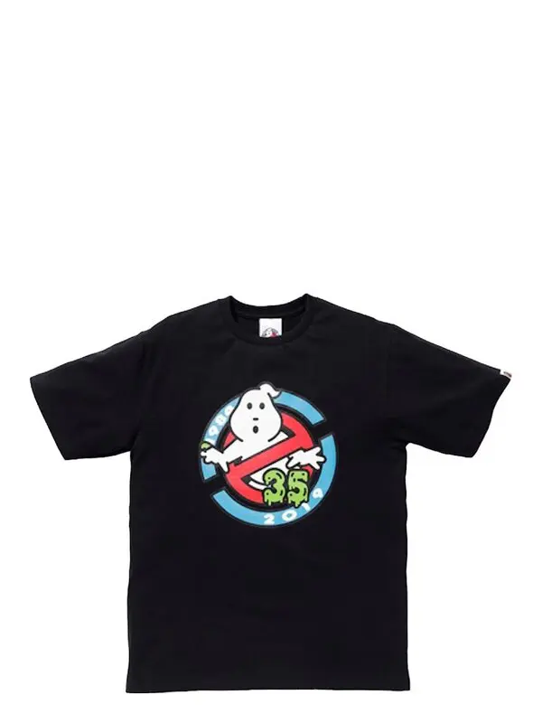 A BATHING APE X Ghostbusters Baby Milo Tee Shirt #1 - Black