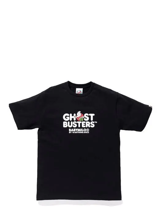A BATHING APE X Ghostbusters Baby Milo Tee Shirt #5 - Black