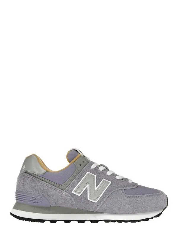 NEW BALANCE 574 Suede Sneakers - Purple