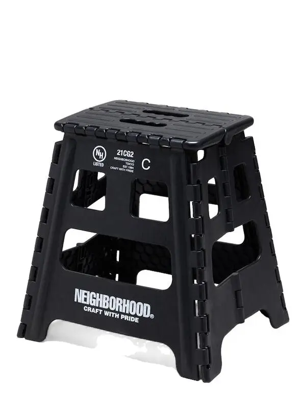 NEIGHBORHOOD Ci/p Step Stool - Black