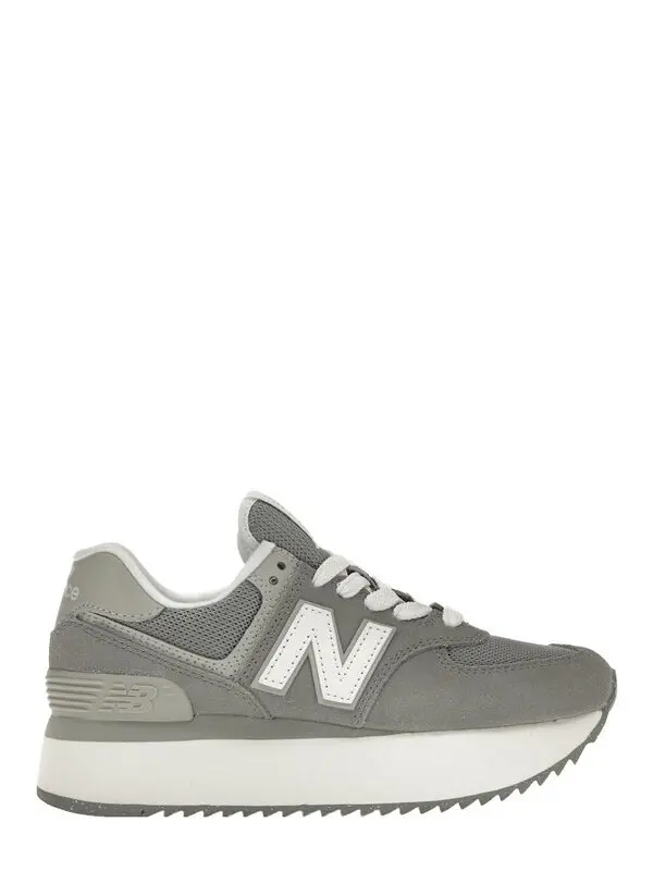 NEW BALANCE 574 Plus Sneakers - Shadow Grey/rain Cloud/white
