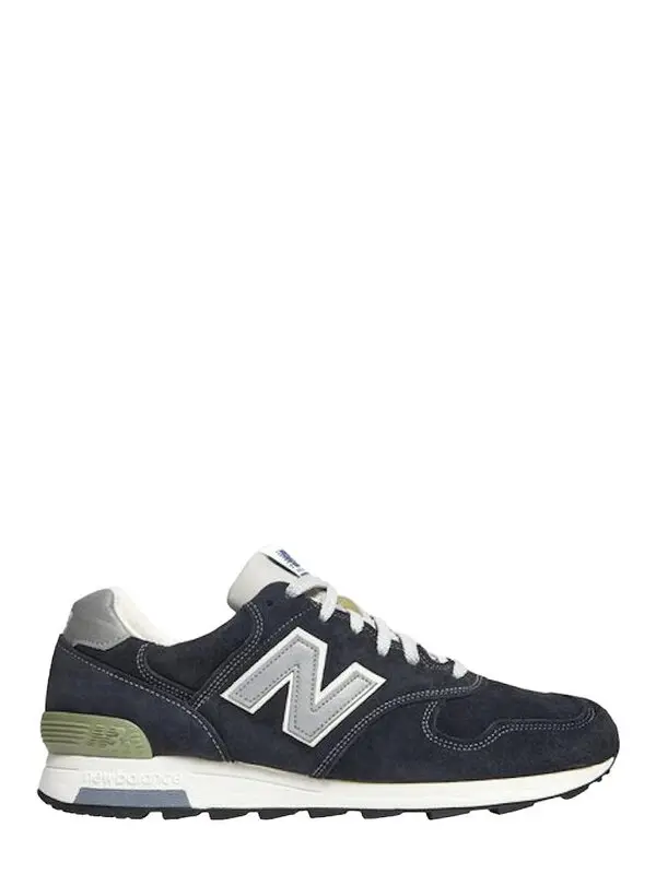 NEW BALANCE 1400 J. Crew Sneakers - Navy Blue/silver/white