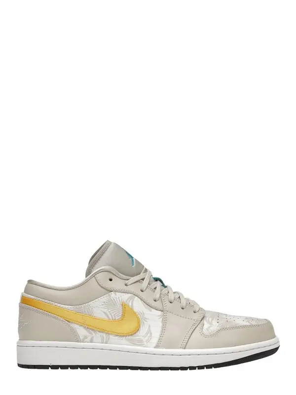 JORDAN 1 Low Palm Tree - Light Orewood Brown/amarillo/white