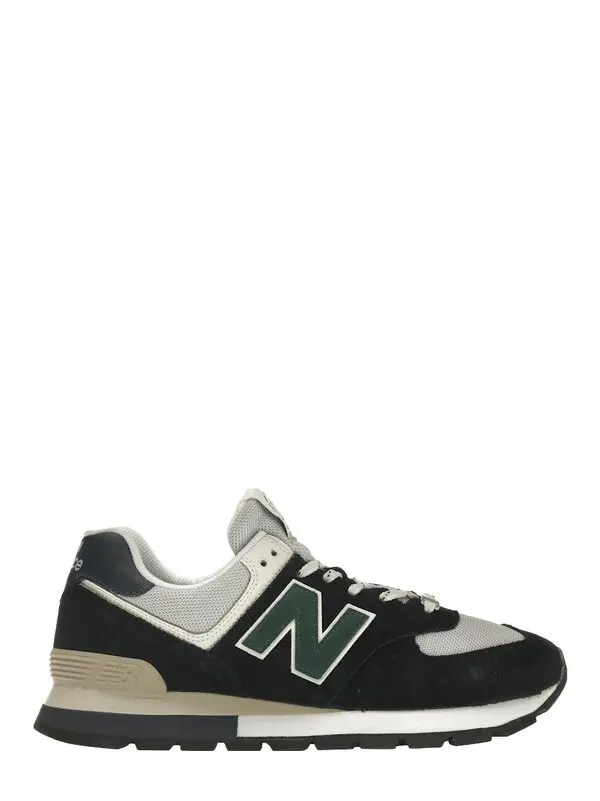 NEW BALANCE 574 Ruggedin Sneakers - Black/green