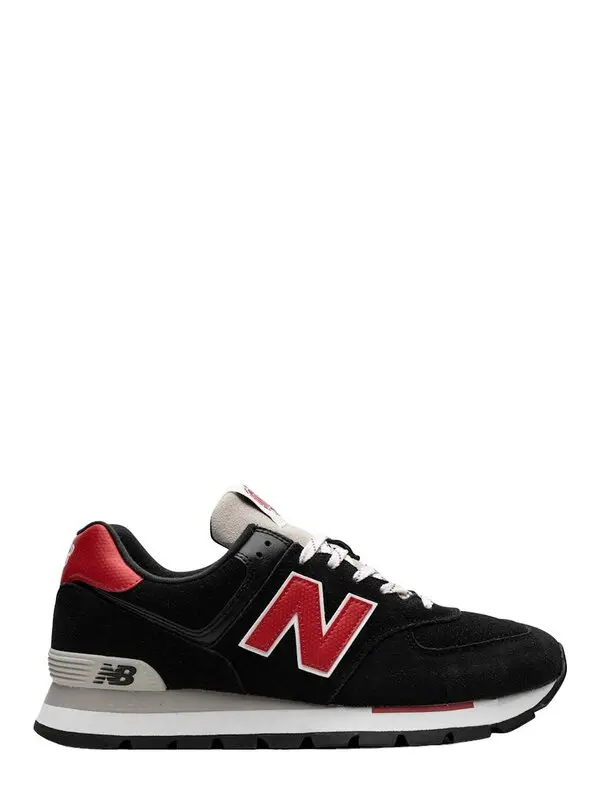 NEW BALANCE 574 Rugged Sneakers - Black/red