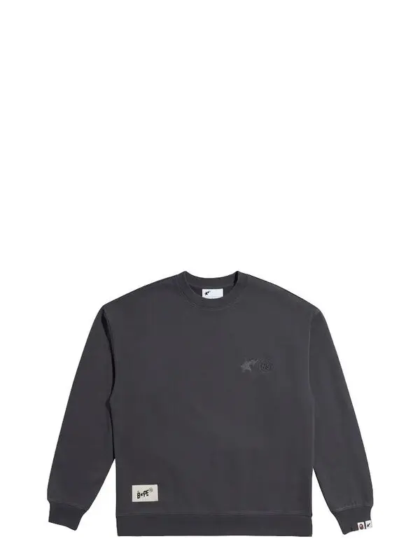 BAPE X Highsnobiety Crewneck Sweatshirt - Charcoal