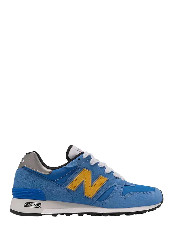 NEW BALANCE 1300 Miuin Athletic Sneakers - Blue/atomic Yellow