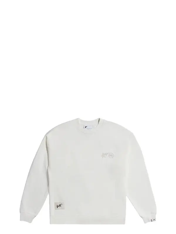 BAPE X Highsnobiety Crewneck Sweatshirt - Ivory