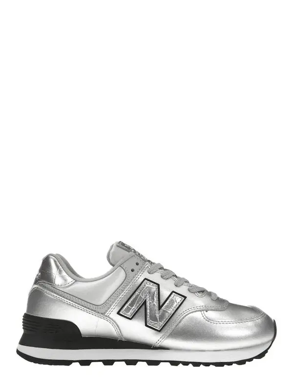 NEW BALANCE 574 Sneakers - Silver/black
