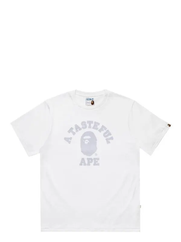 A BATHING APE X Jjjjound College Tee Shirt - White
