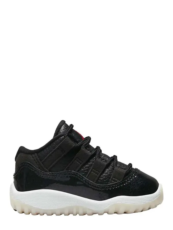 JORDAN 11 Retro Low 72-10 Sneakers - Black/gym Red/white