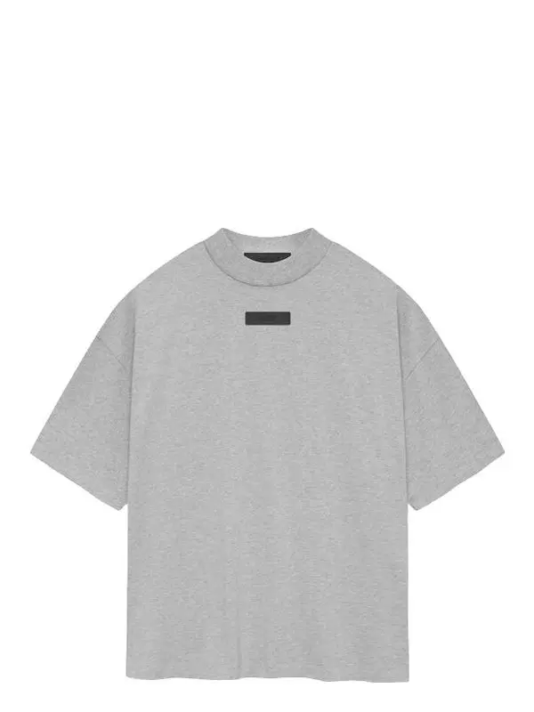 Fear Of God Essentials Crewneck Sweatshirt Tee Shirt - Light Heather Grey