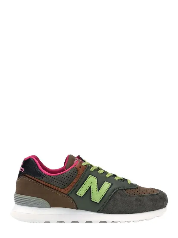NEW BALANCE 574 Sneakersnstuff Erik - Green/brown/pink