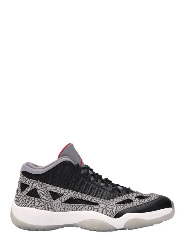 JORDAN Retro Low Ie Cement - Black/fire Red/cement Grey