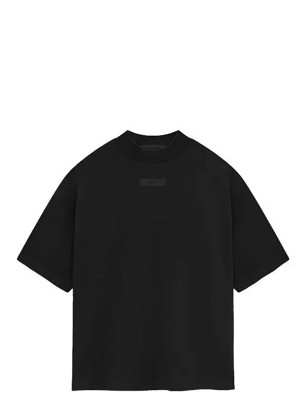 Fear Of God Essentials Crewneck Sweatshirt Tee Shirt - Jet Black