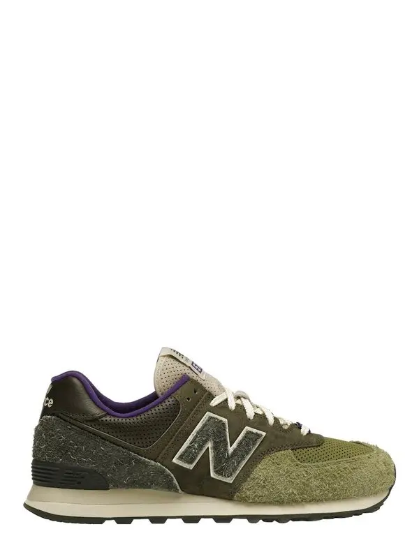 NEW BALANCE 574 Sns Naturein Sneakers - Green/purple