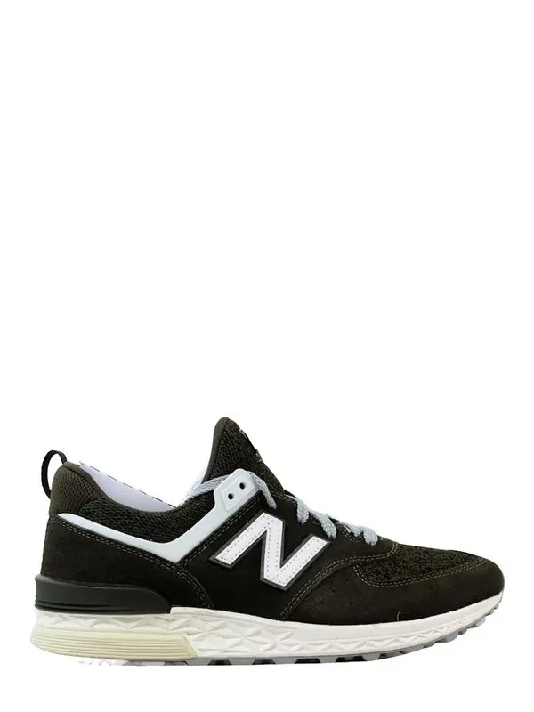 NEW BALANCE 574 Sportin Sneakers - Green/white