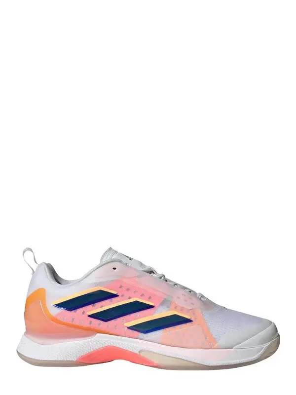 Adidas Avacourt Athletic Sneakers - Cloud White/legacy Indigo/flash Orange