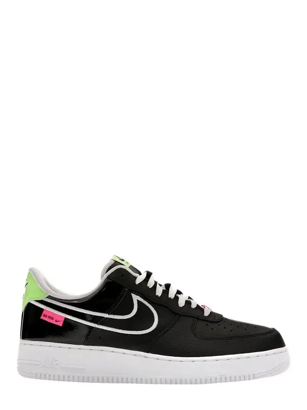 Nike Air Force 1 Low Sneakers - Black/white/pink