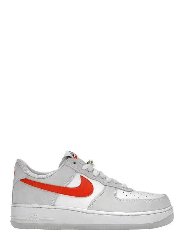 Nike Force 1 Low First Use Sneakers - Cream/orange