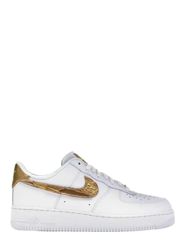 Nike Air Force 1 Low Cr7 Golden Patchwork - White/metallic Gold
