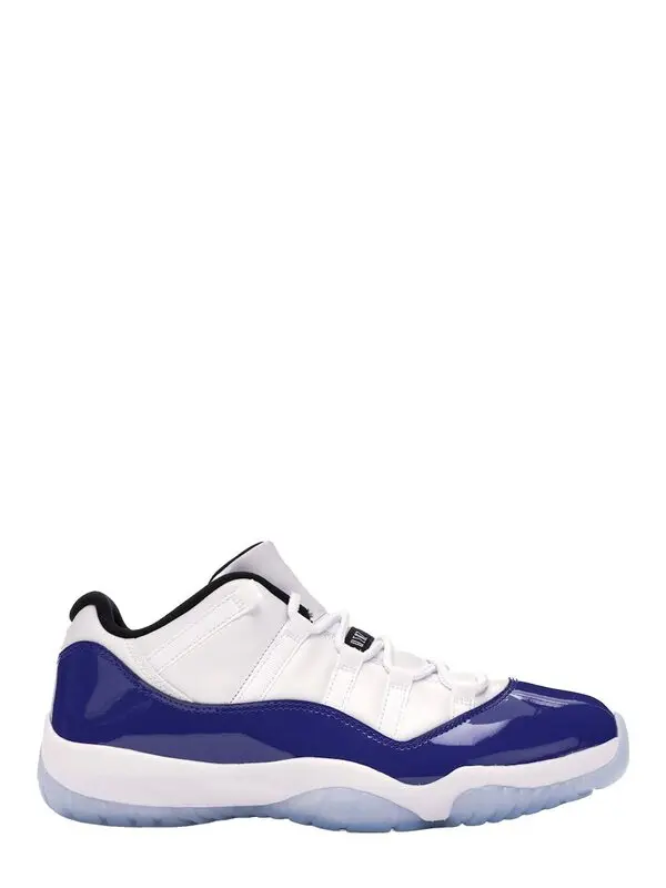 JORDAN 11 Retro Low Sneakers - White/black/concord