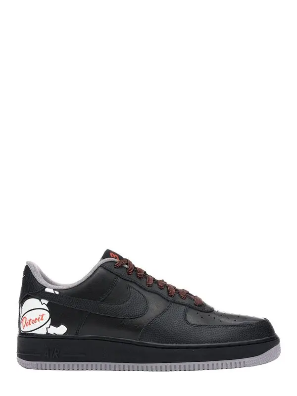 Nike Air Force 1 Low Detroit Away - Black/atmosphere Grey