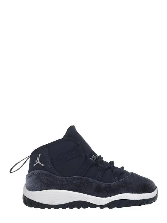 JORDAN 11 Retro Sneakers - Midnight Navy Blue/metallic Silver/white