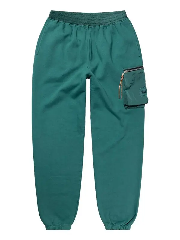Aries Nylon Hybrid Sweatpants - Green
